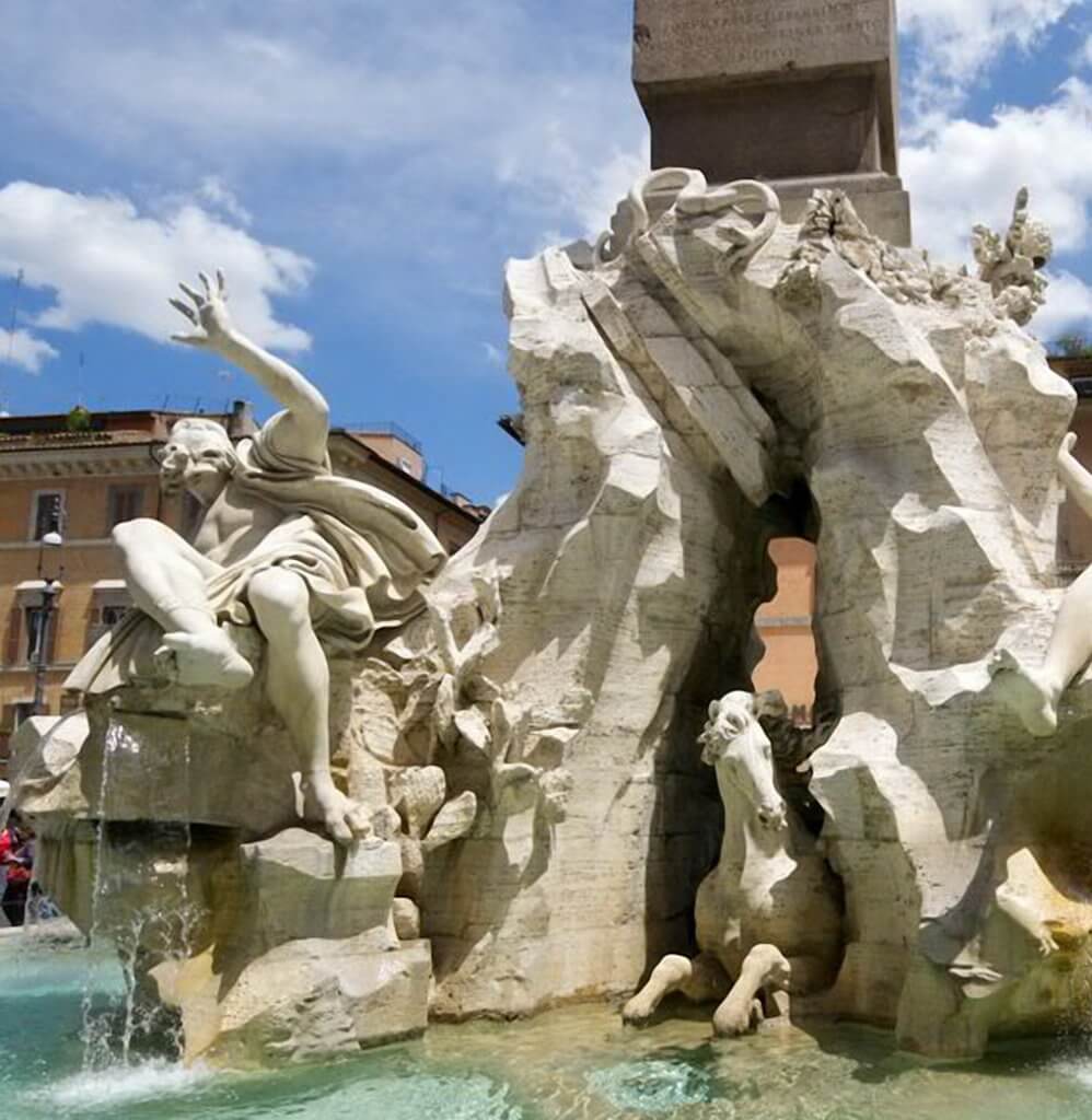 BERNINI: LA FONTANA DEI FIUMI DI PIAZZA NAVONA | Arte2000